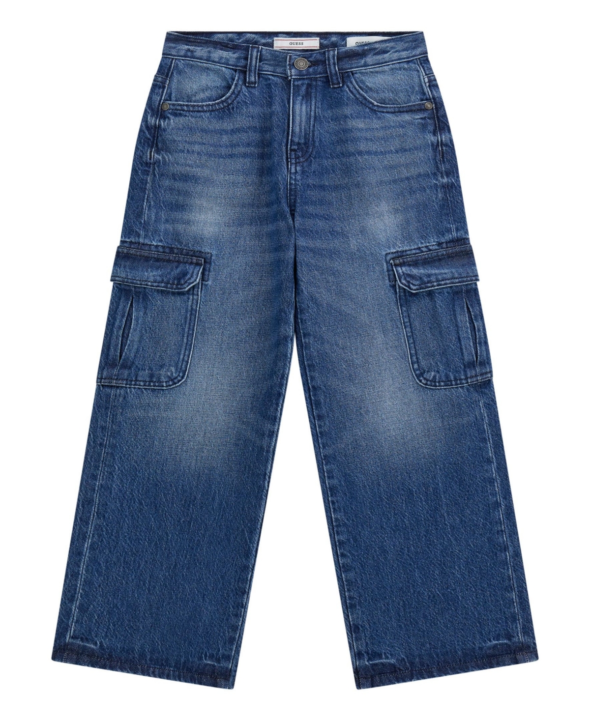 Click here for Guess Boys 7-18 Oversized Cargo Denim Jeans - Blue... prices