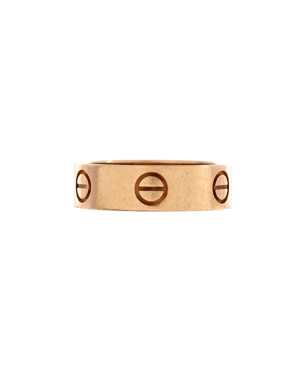Click here for Pre-Owned Cartier Love Band Ring - 18k yellow gold prices