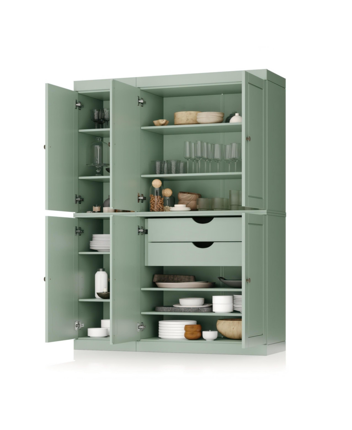 Click here for Palace Imports 100 Solid Wood 48.5" Pantry Ca... prices