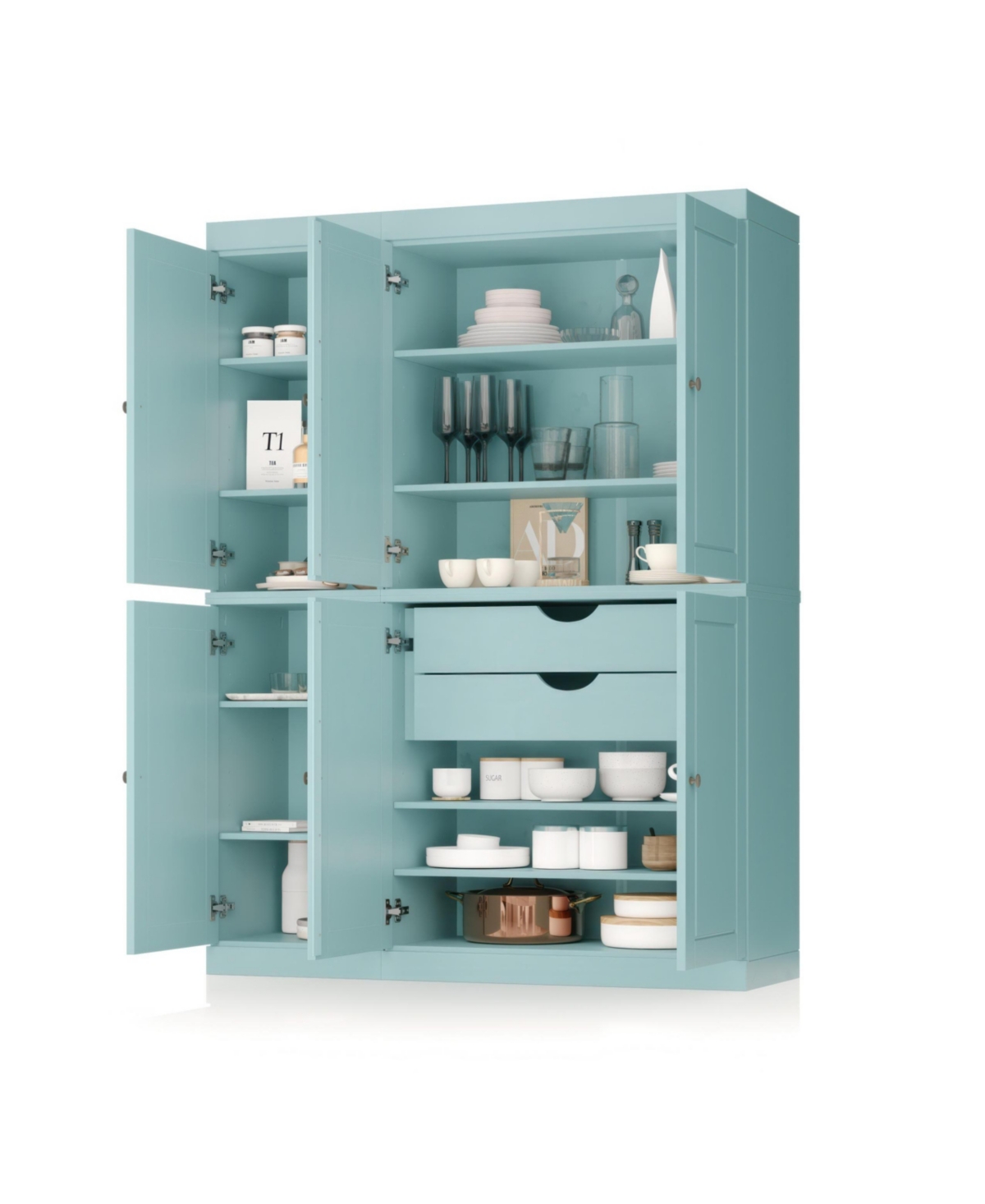 Click here for Palace Imports 100 Solid Wood 48.5" Pantry Ca... prices