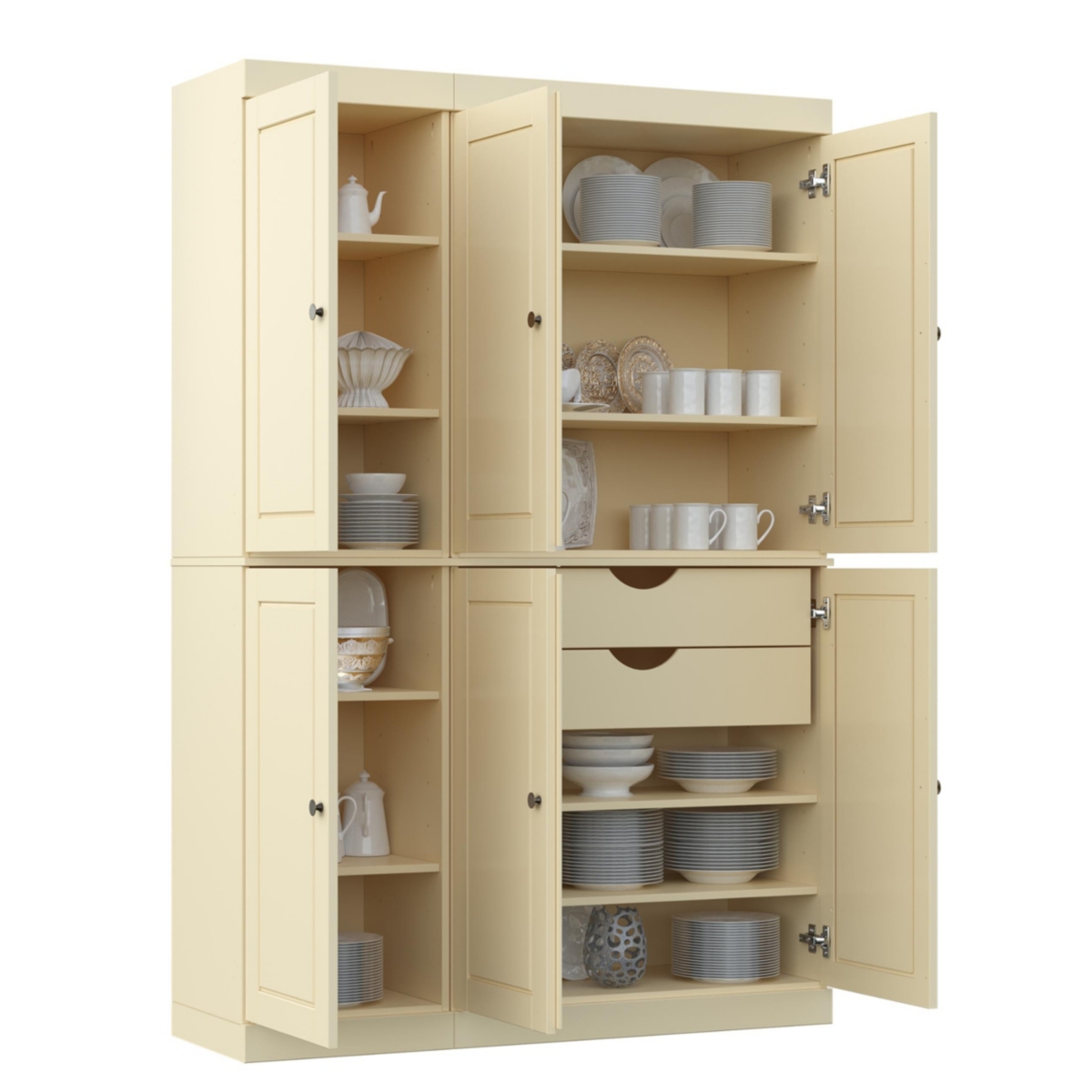 Click here for Palace Imports 100 Solid Wood 48.5" Pantry Ca... prices