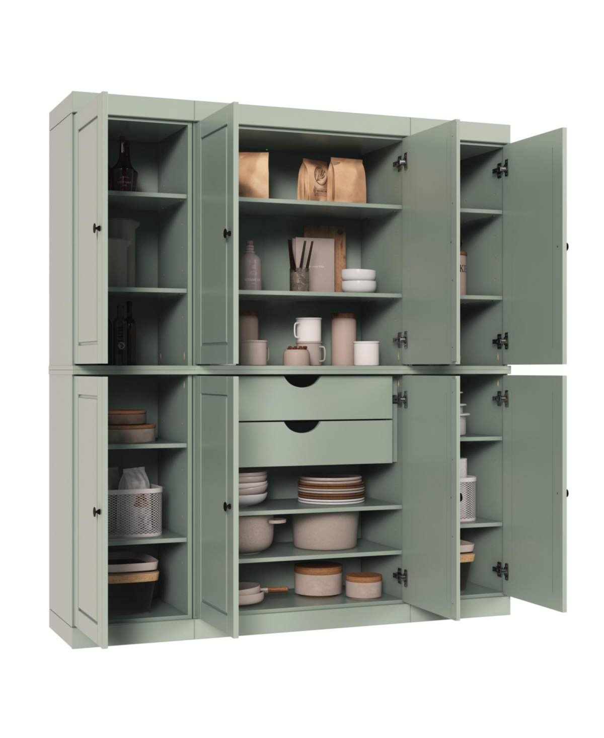 Click here for Palace Imports 100 Solid Wood 65" Pantry Cabi... prices