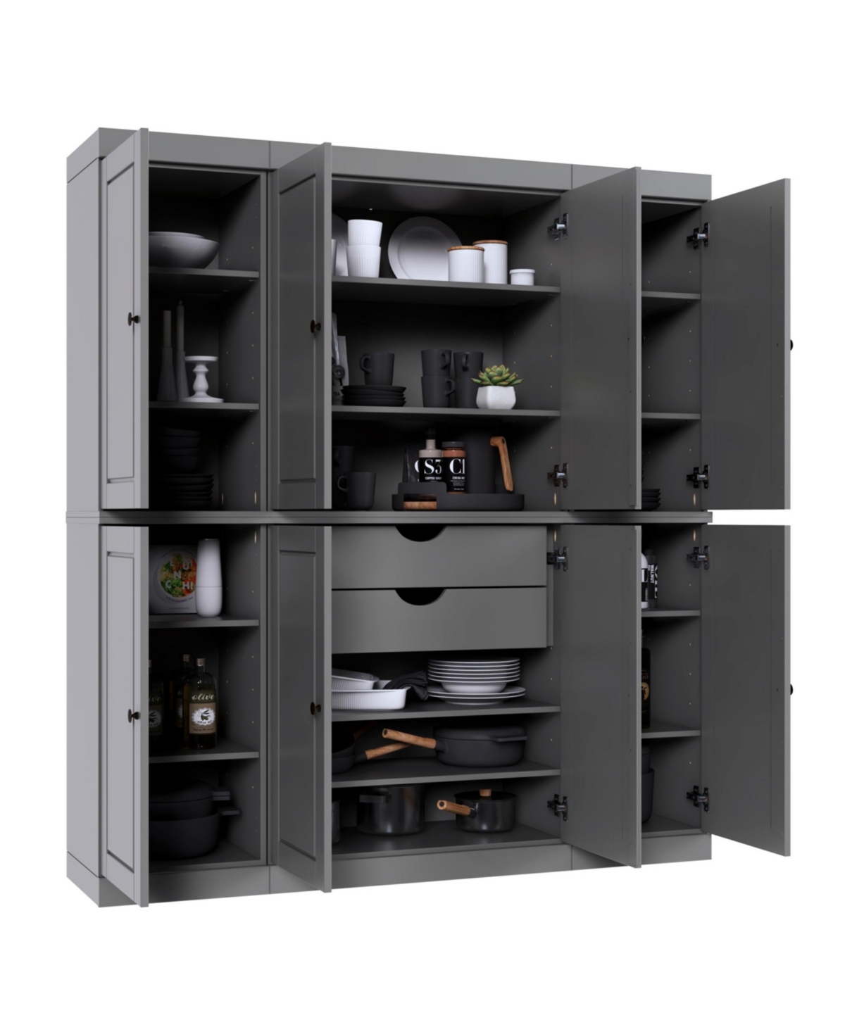 Click here for Palace Imports 100 Solid Wood 65" Pantry Cabi... prices