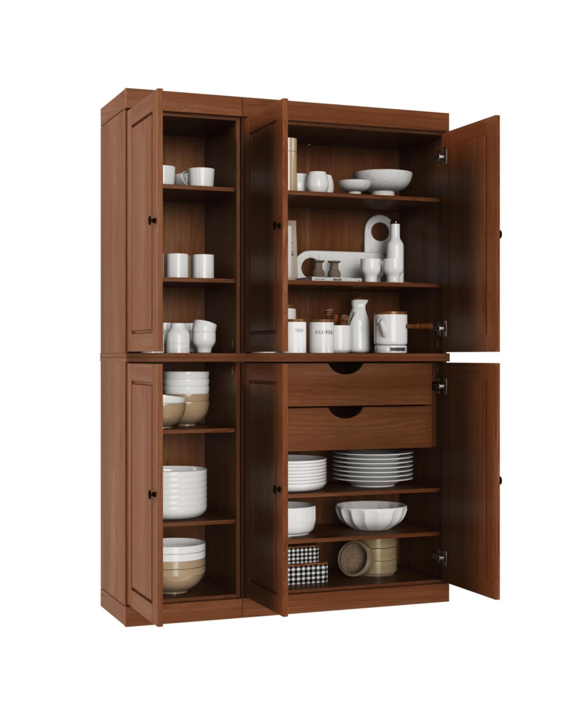 Click here for Palace Imports 100 Solid Wood 48.5" Pantry Ca... prices