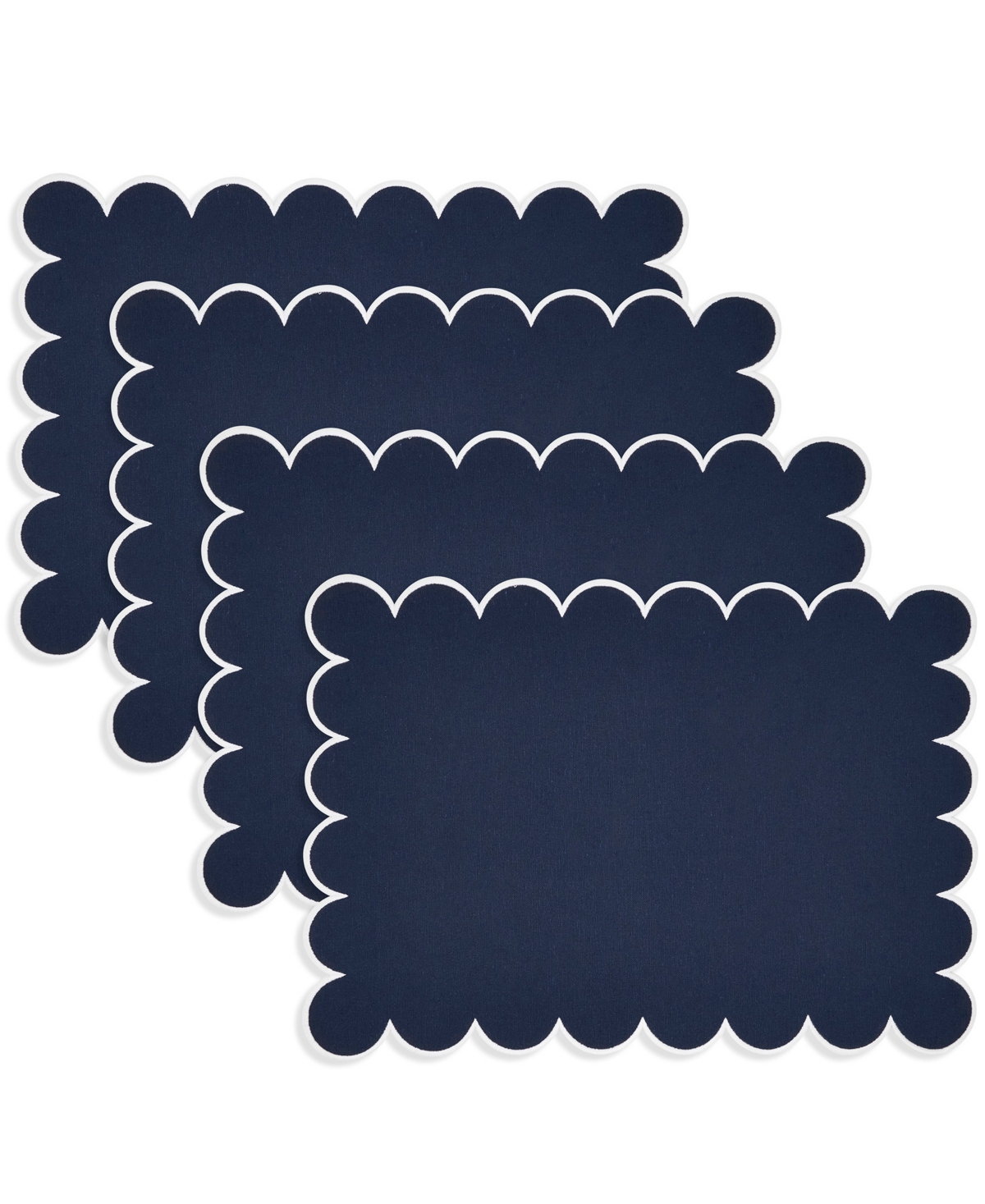 Click here for Saro Lifestyle Eco Scallop Border Placemat  Set of... prices
