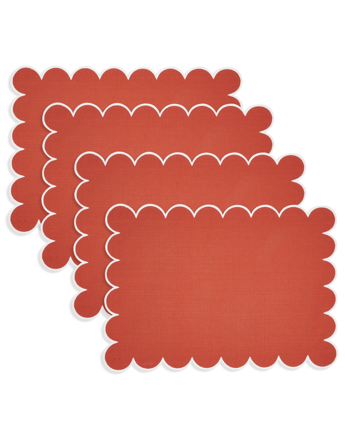 Click here for Saro Lifestyle Eco Scallop Border Placemat  Set of... prices