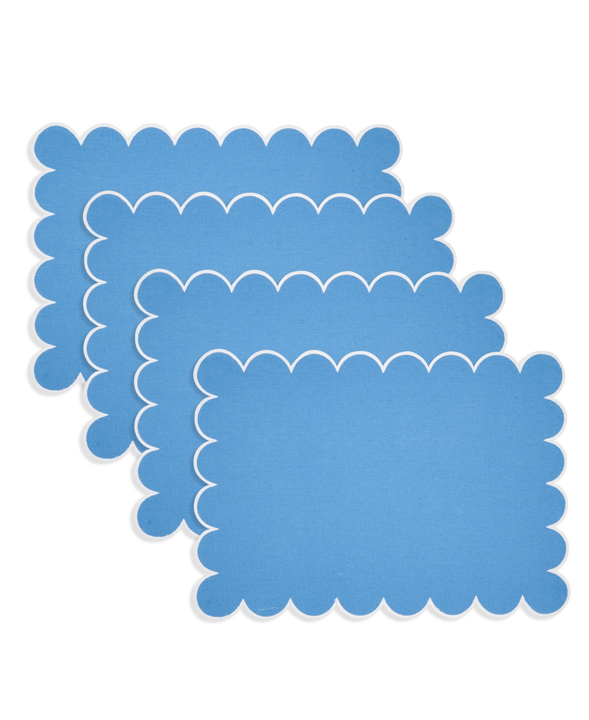 Click here for Saro Lifestyle Eco Scallop Border Placemat  Set of... prices