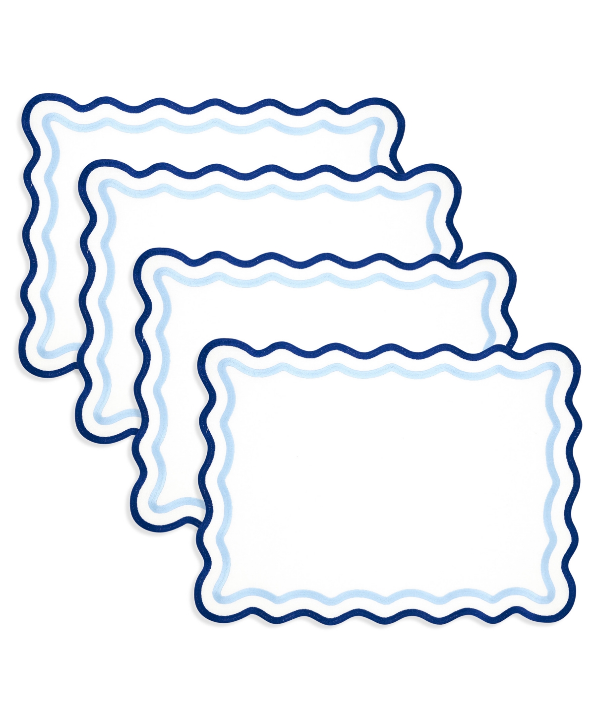 Click here for Saro Lifestyle Eco Scallop Border Placemat  Set of... prices