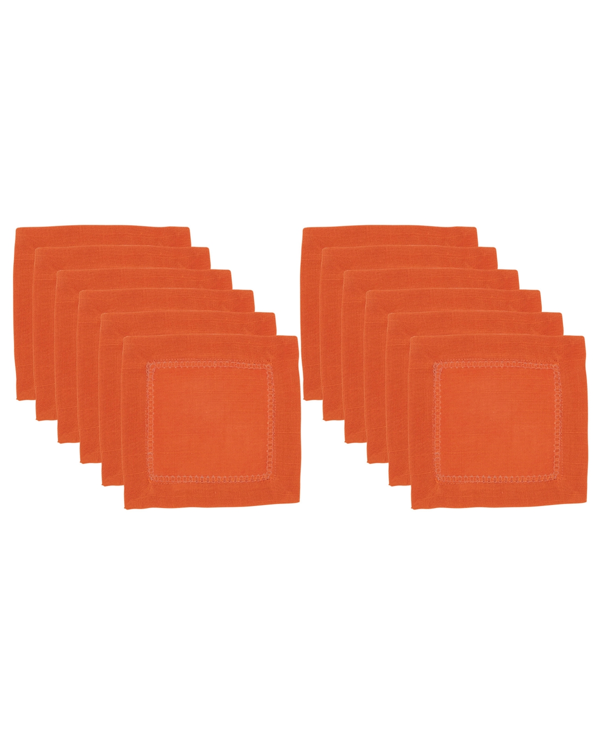 Click here for Saro Lifestyle Hemstitched Border Cocktail Napkin... prices