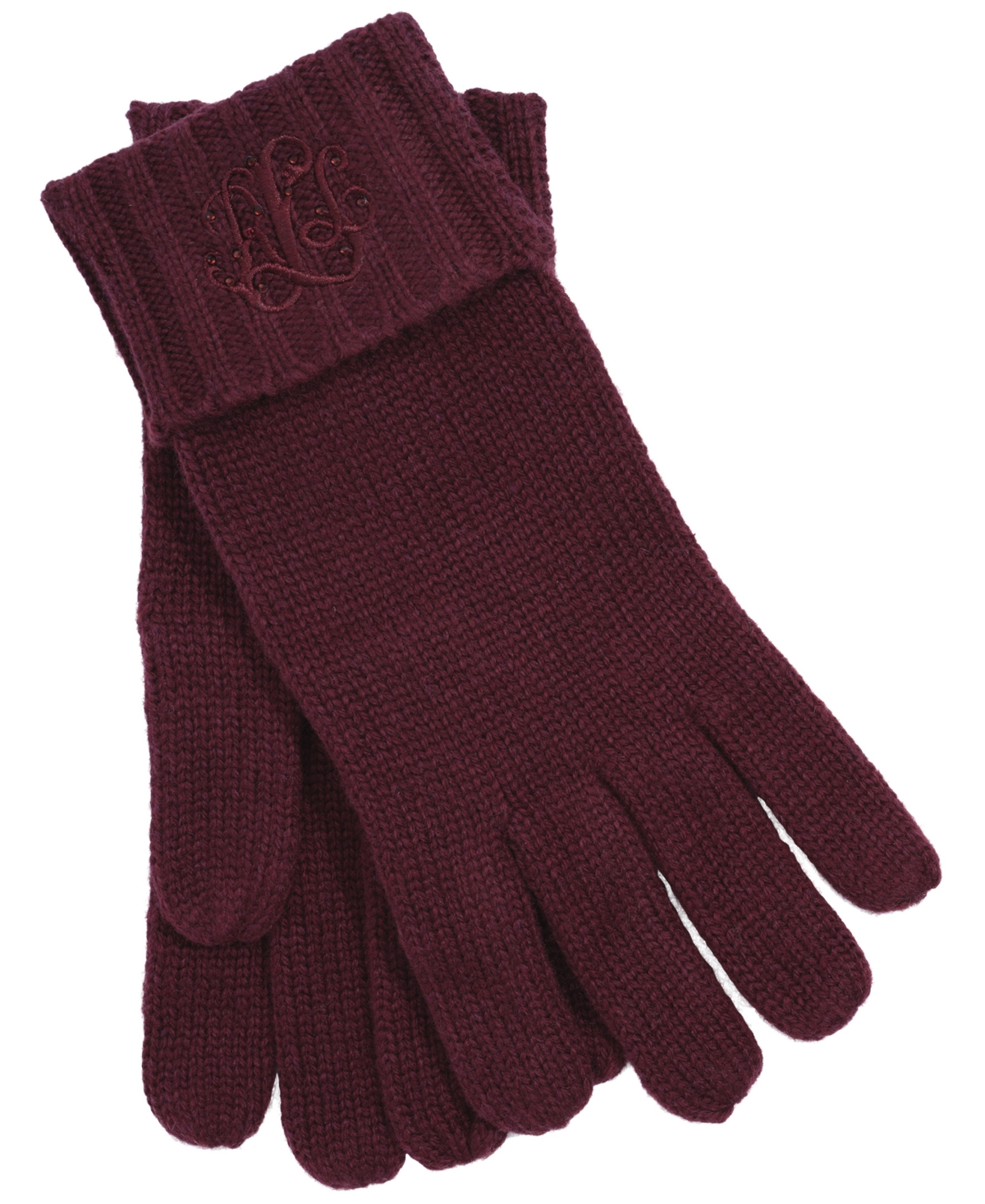 Click here for Lauren Ralph Lauren Direct Embroidery Glove - Dark... prices