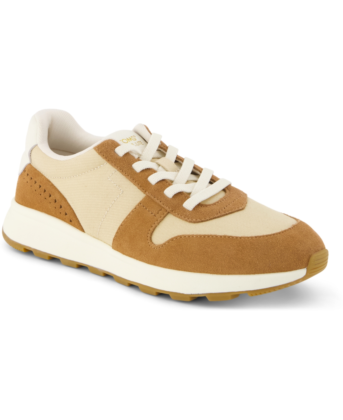 Click here for Toms Womens Tretro Slip-On Sneakers - Medium Brown prices