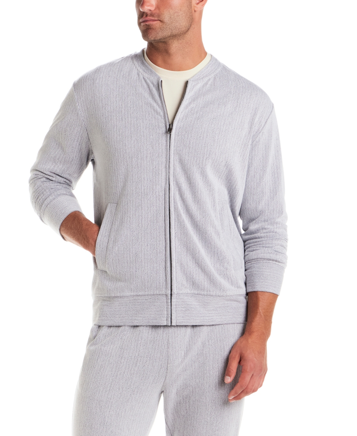 Click here for Vintage & Black Mens Full-Zip Bomber Jacket - Natu... prices