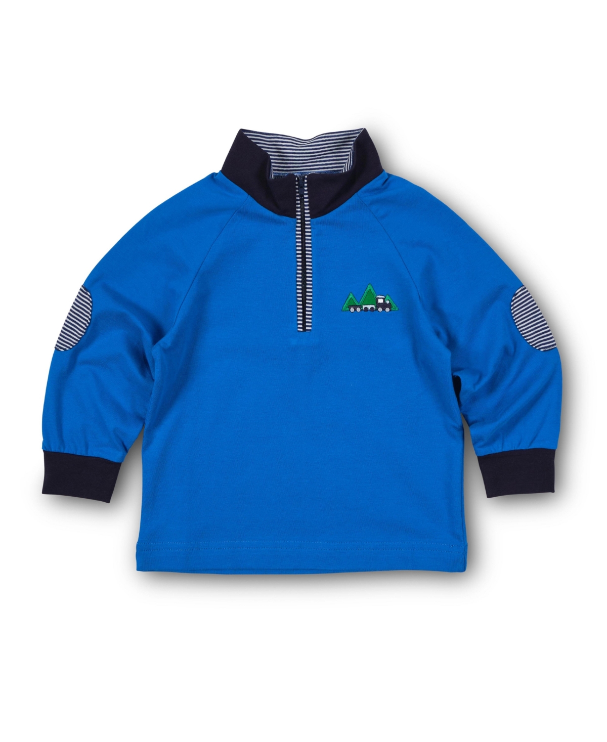 Click here for Florence Eiseman Little Boys Knit Raglan 1/2 Zip S... prices