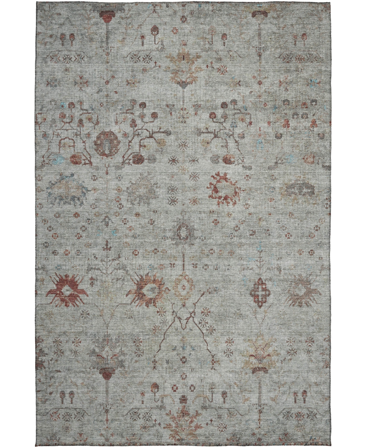 Click here for Dalyn Solace SL4 9x12 Area Rug - Gray prices