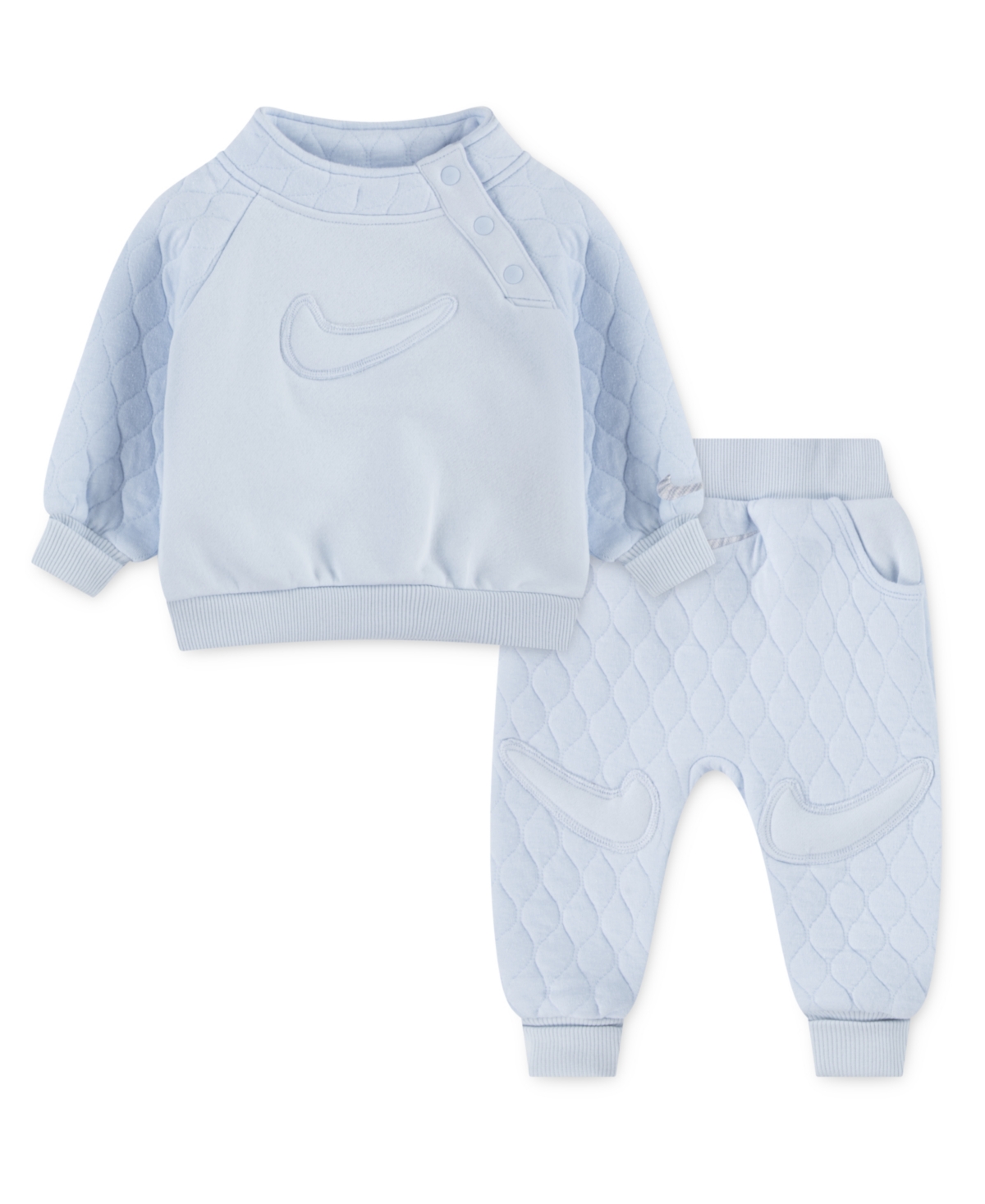 Click here for Nike Baby Boys Readyset Mock Collar Sweatshirt and... prices
