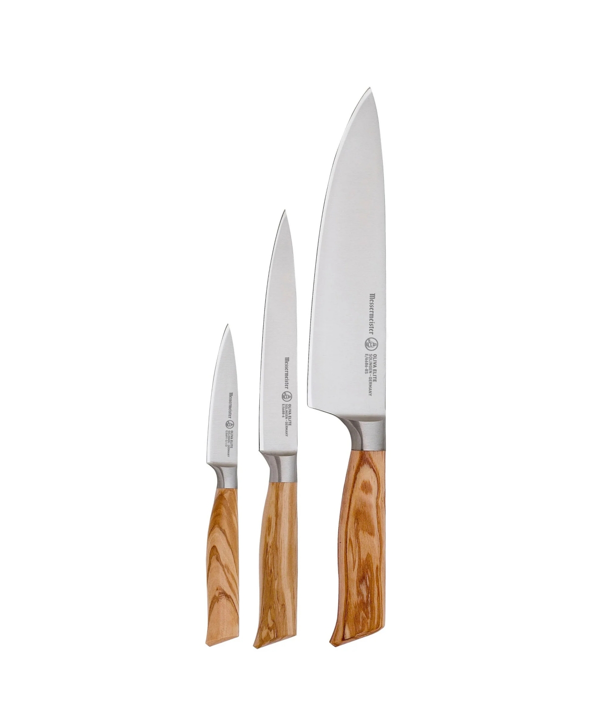 Click here for Messermeister Oliva Elite Starter Set / 3 Pc. - Si... prices