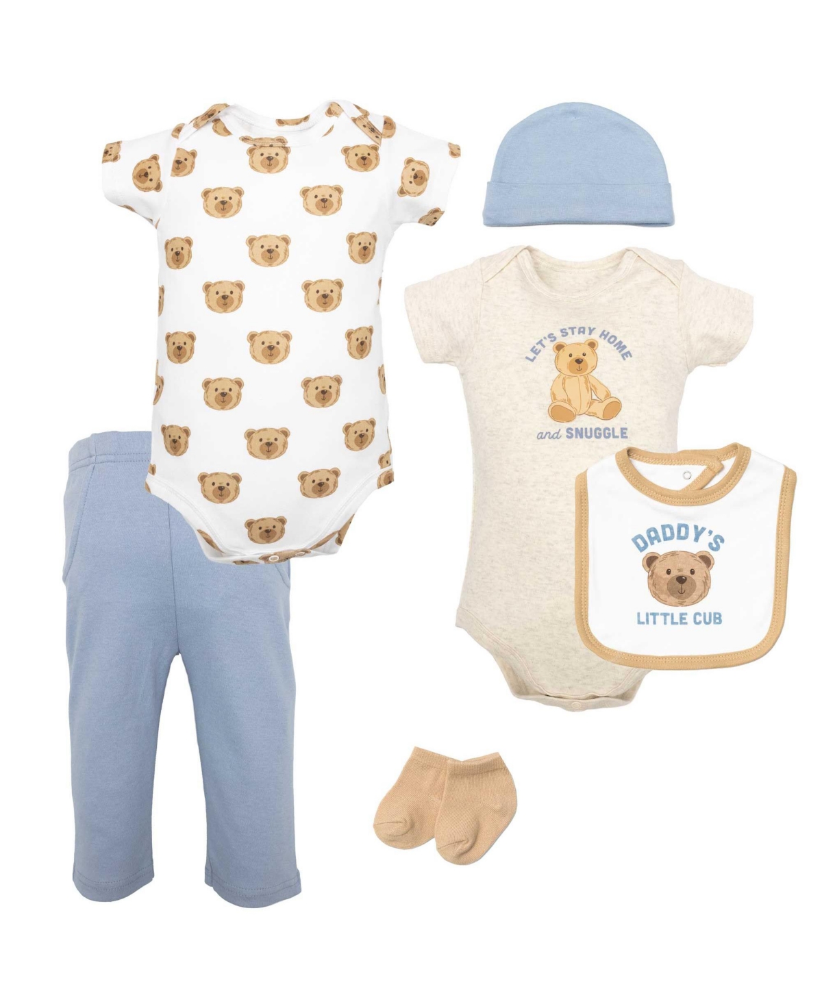 Click here for Hudson Baby Baby Boys Hudson Cotton Layette Set  T... prices
