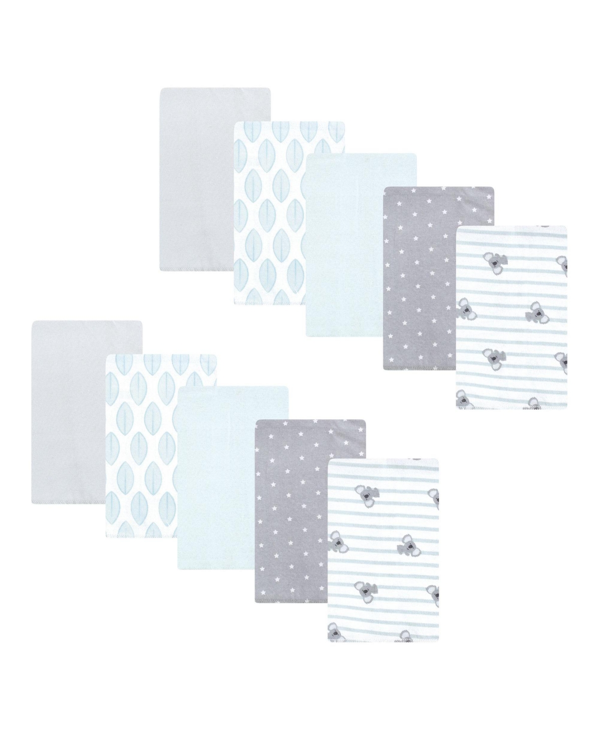 Click here for Hudson Baby Cotton Flannel Burp Cloths 10-Pack  Ko... prices