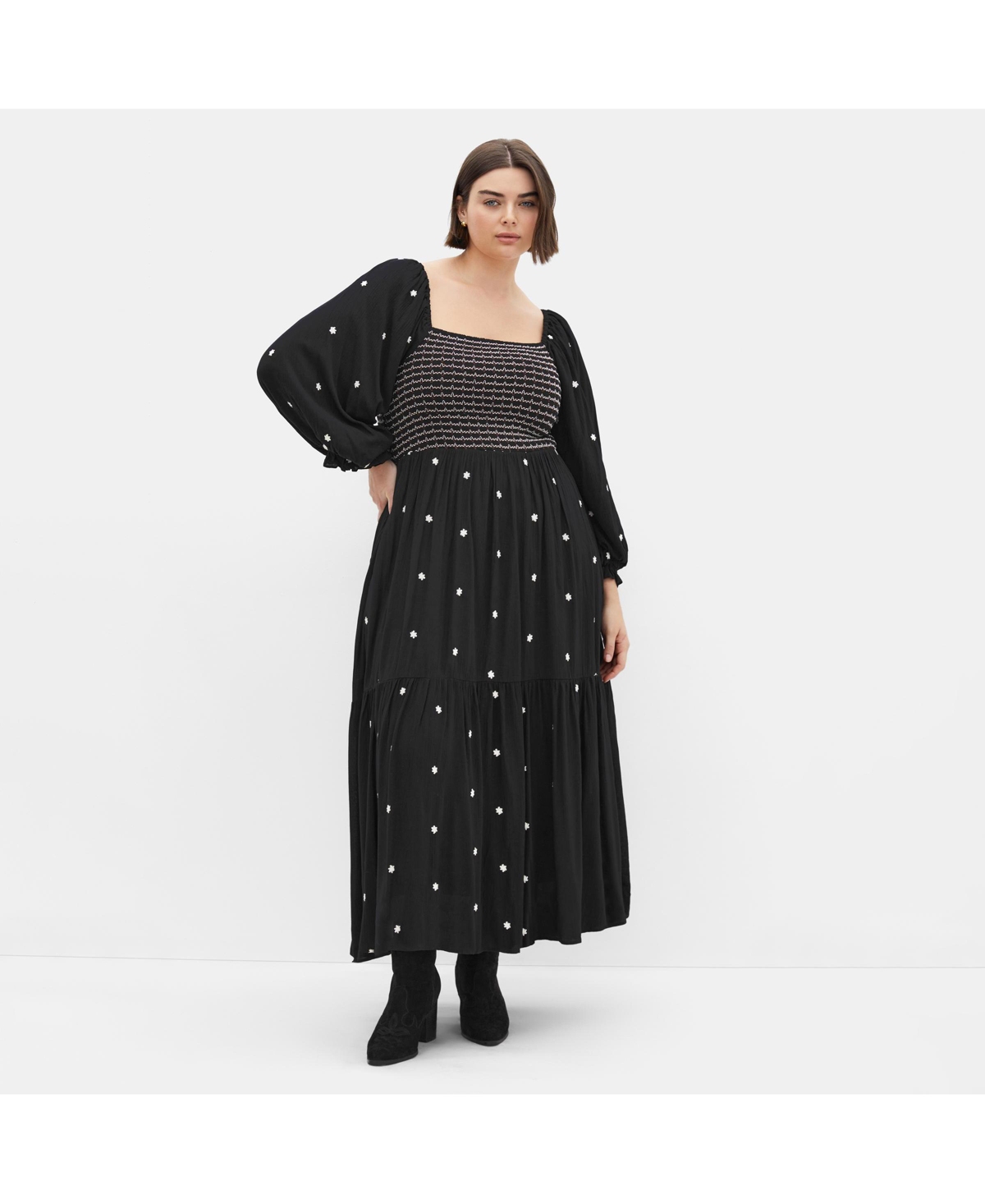 Click here for City Chic Plus Size Kai Dress - Black prices