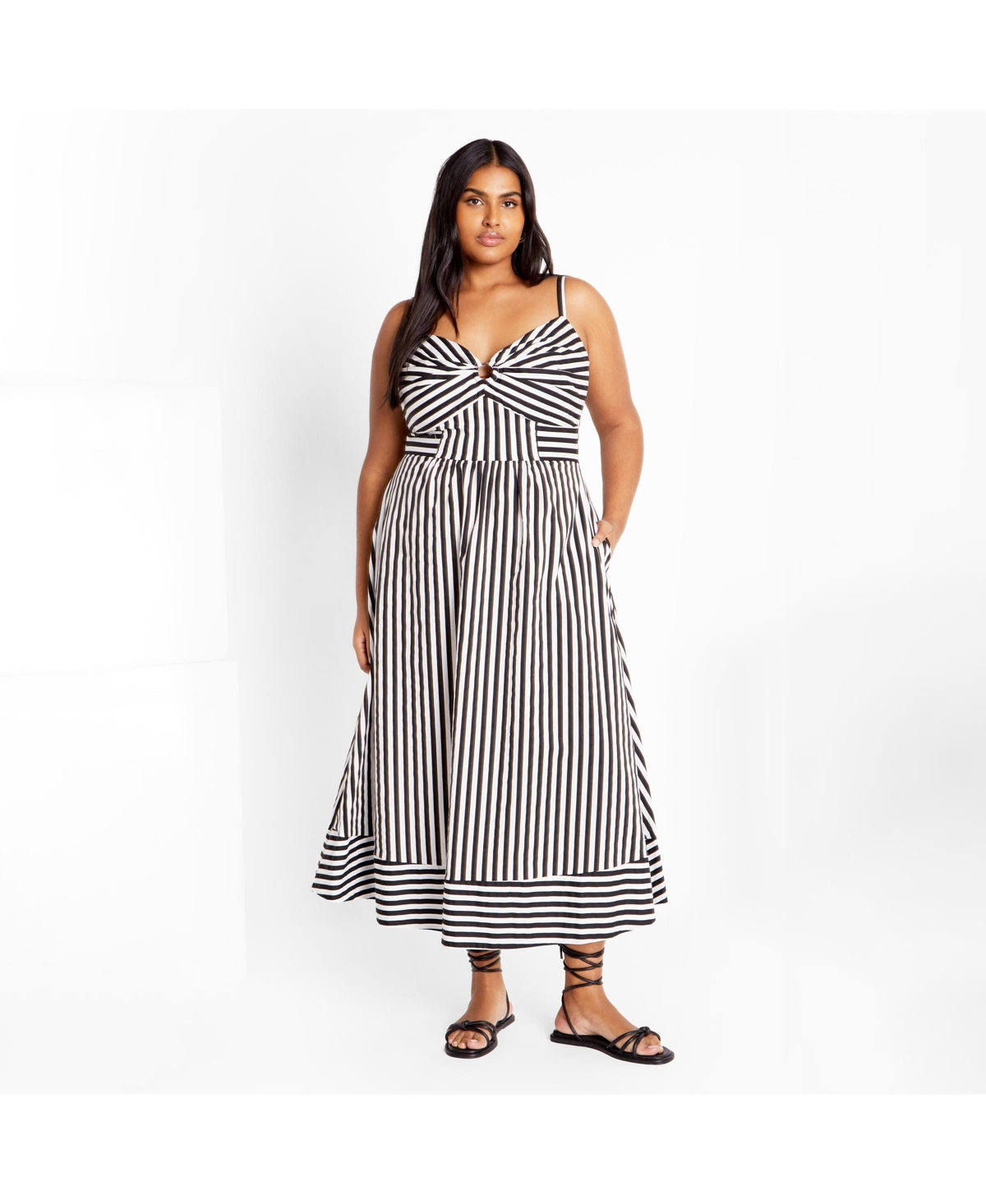 Click here for City Chic Womens Stripe Zaya Dress - Stripe prices