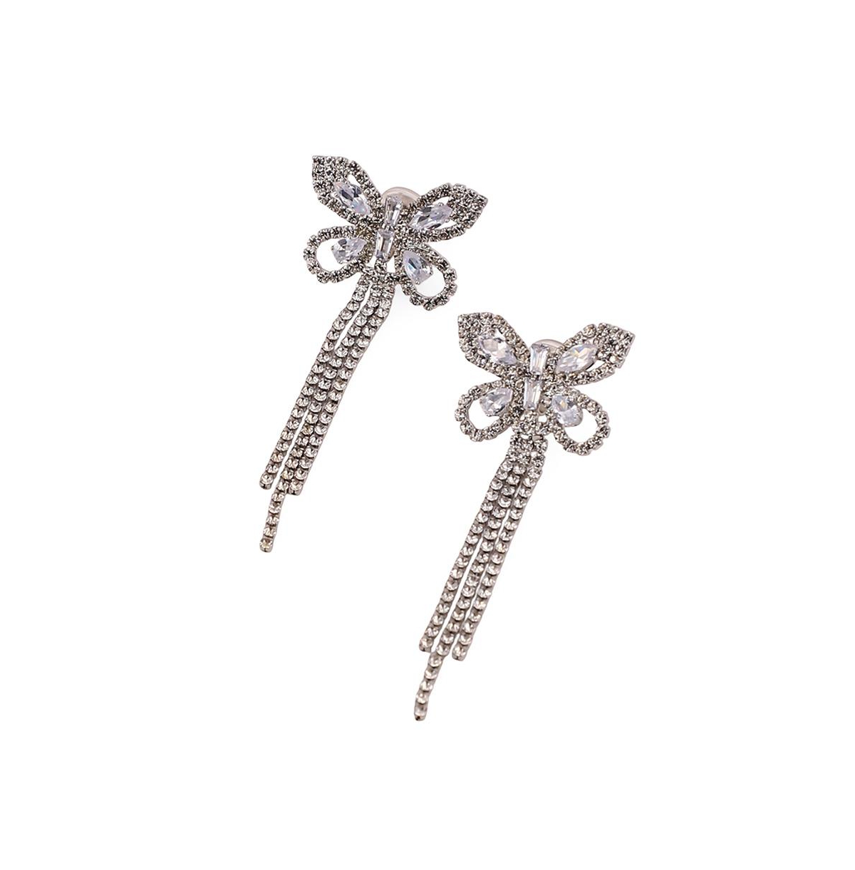 Click here for Womens The Bijou-Papillon Drop Earrings - Crystal... prices