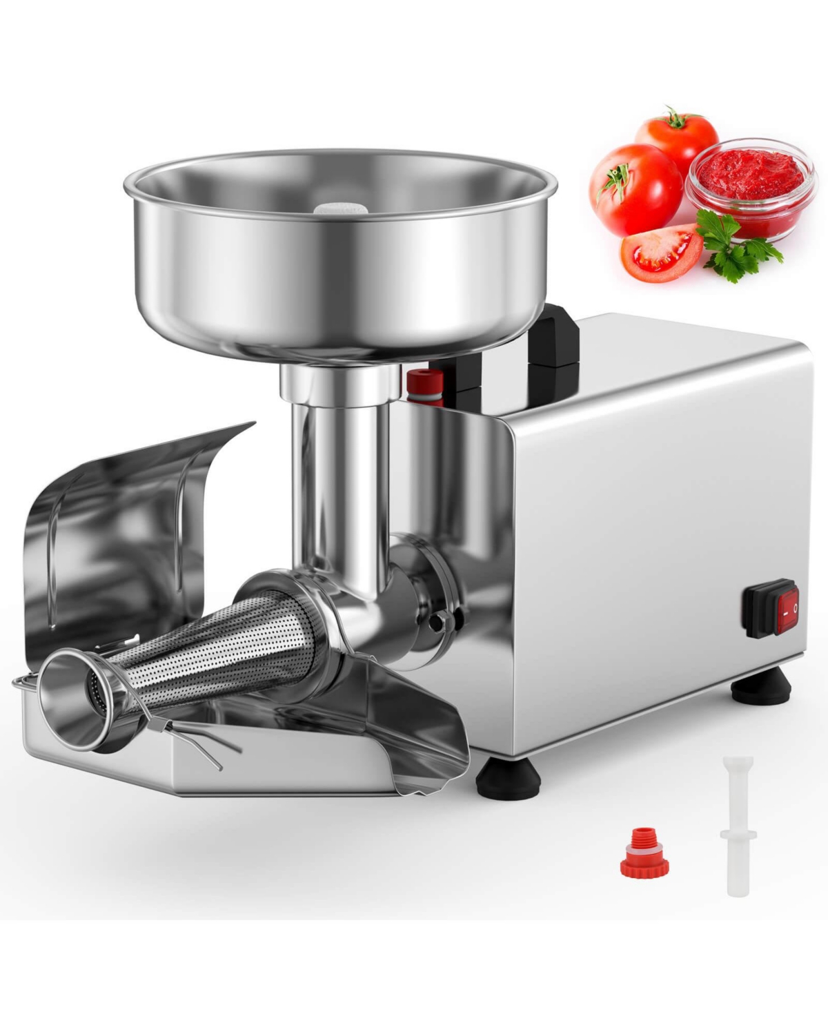 Click here for 450W Electric Tomato Strainer Grade Stainless Stee... prices