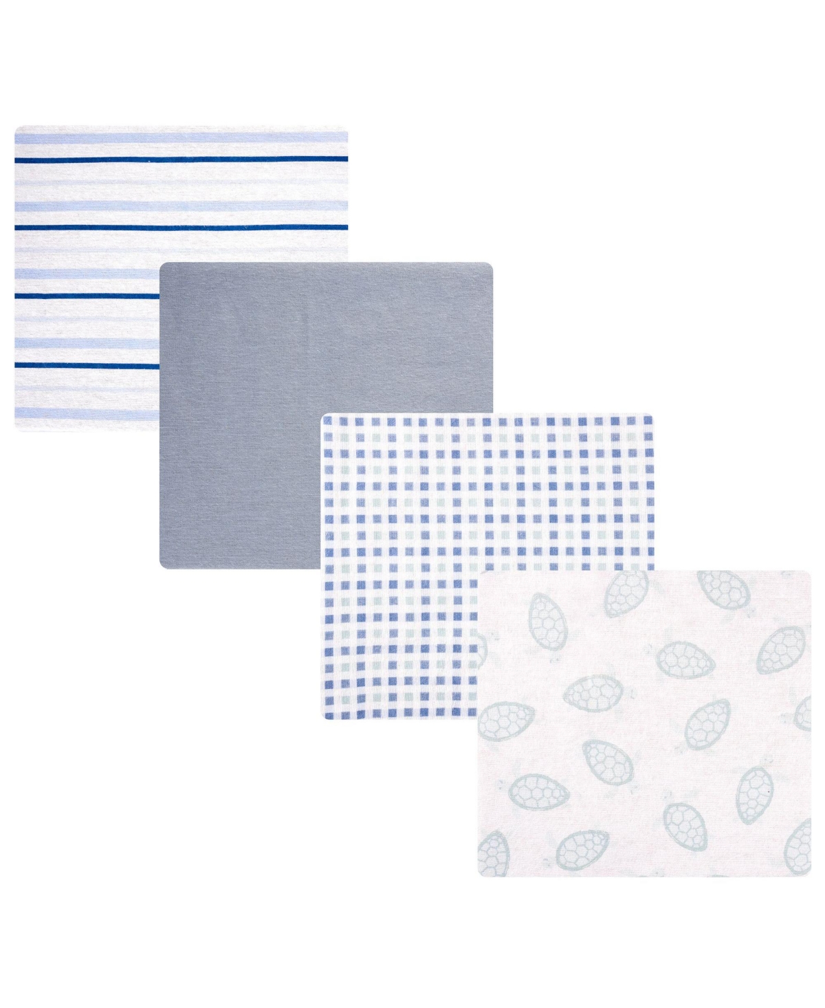 Click here for Hudson Baby Cotton Flannel Receiving Blankets 4-Pa... prices