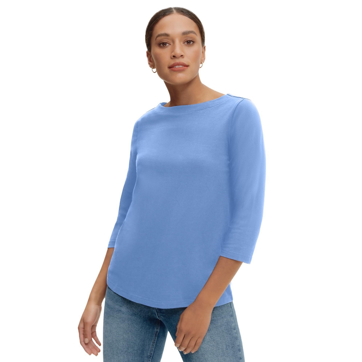 Click here for ellos Womens Plus Size With Three-Quarter Sleeves... prices
