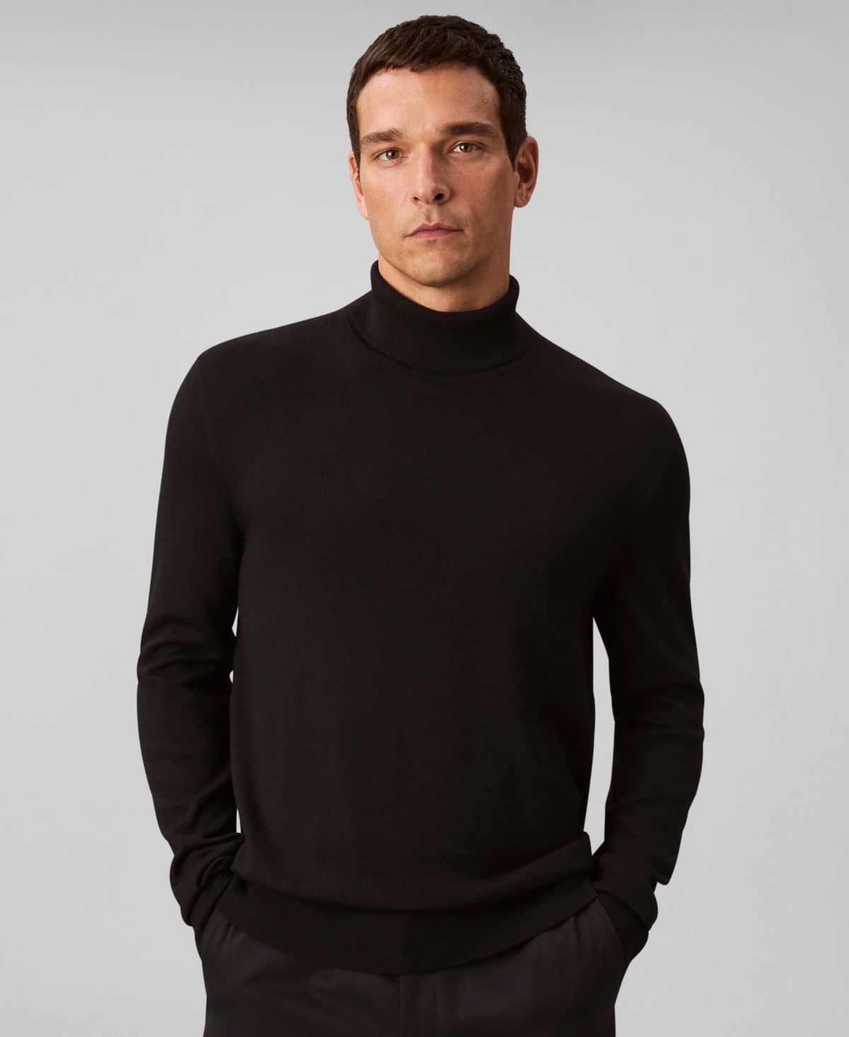 Click here for Calvin Klein Mens Merino Wool Blend Turtleneck Swe... prices
