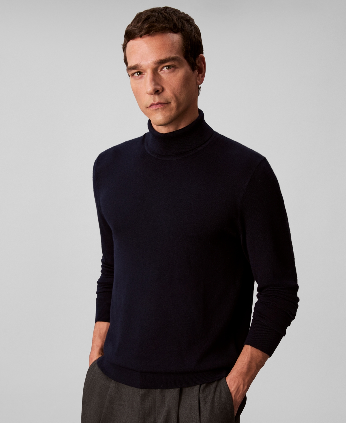 Click here for Calvin Klein Mens Merino Wool Blend Turtleneck Swe... prices