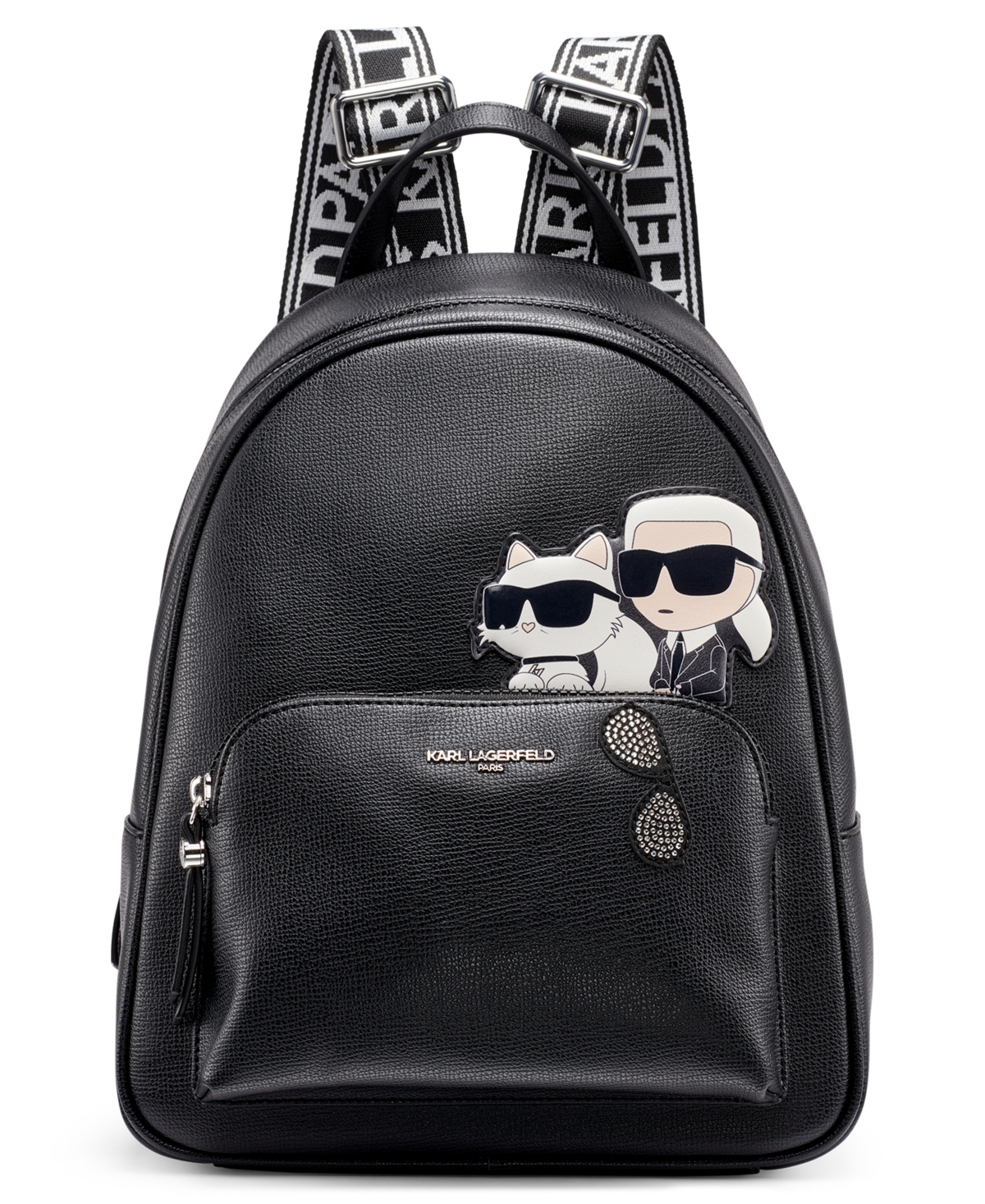 Click here for Karl Lagerfeld Paris Khloe Mini Backpack - Black prices