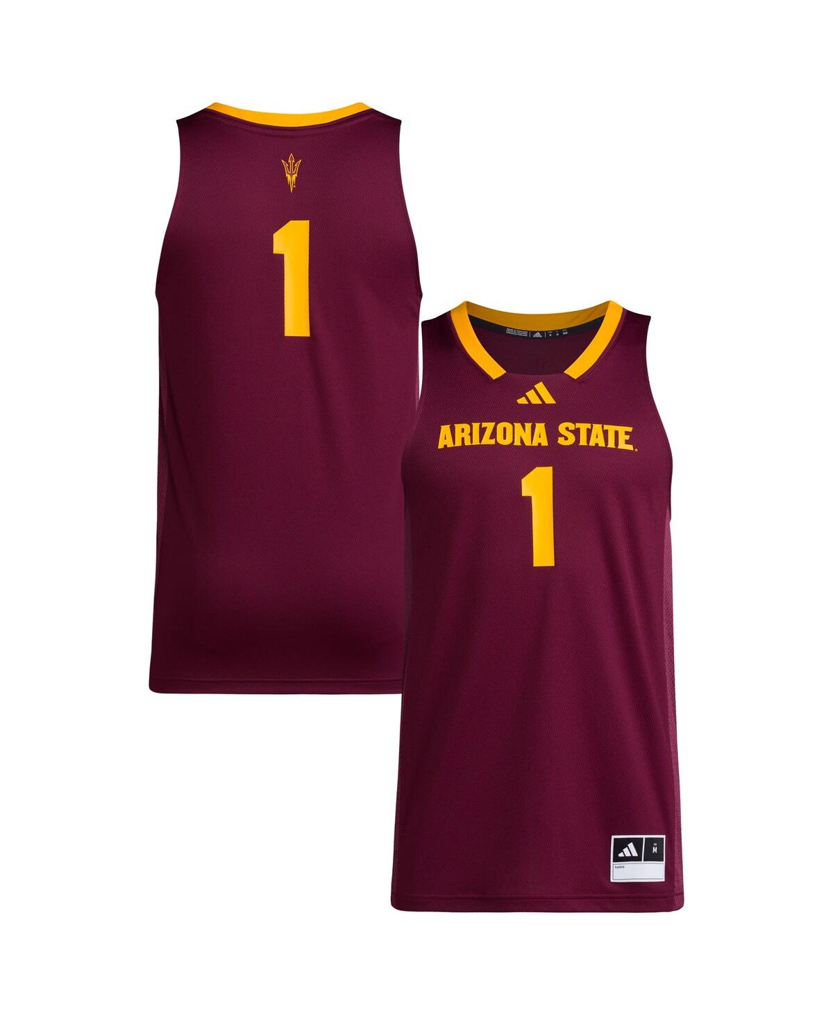 Click here for Adidas Mens 1 Maroon Arizona State Sun Devils Repl... prices
