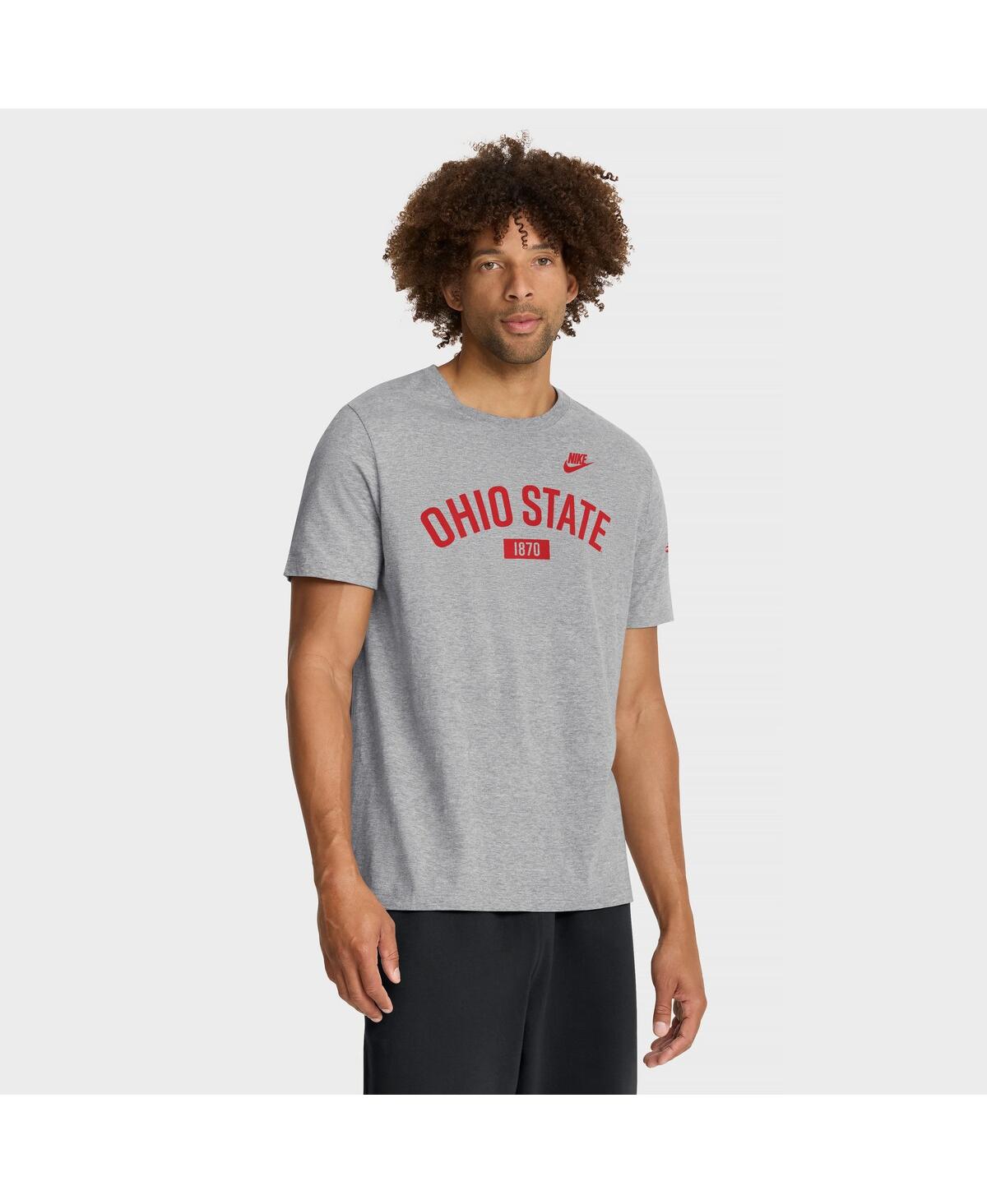 Click here for Nike Mens Heather Gray Ohio State Buckeyes Legacy... prices