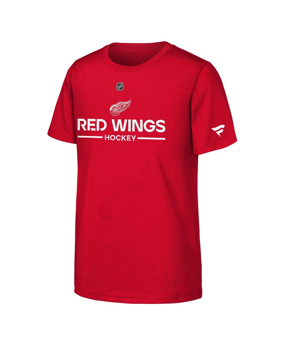 Click here for Fanatics Big Boys and Girls Red Detroit Red Wings... prices