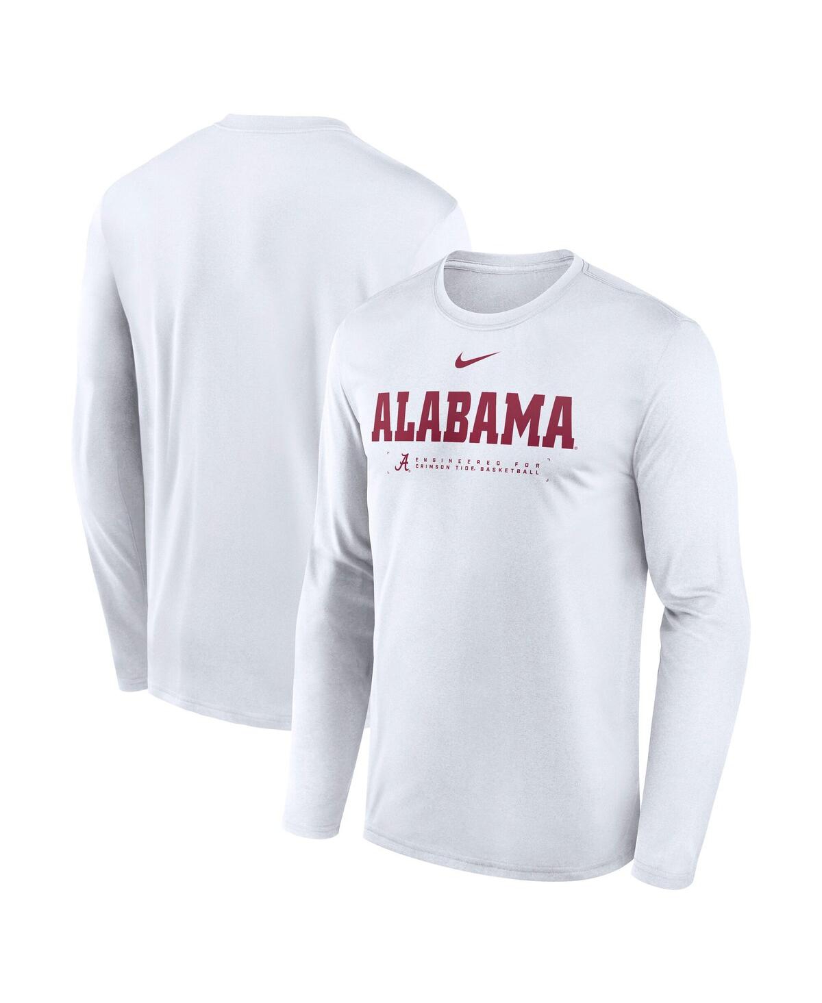 Click here for Nike Mens White Alabama Crimson Tide 2025 Courtsid... prices