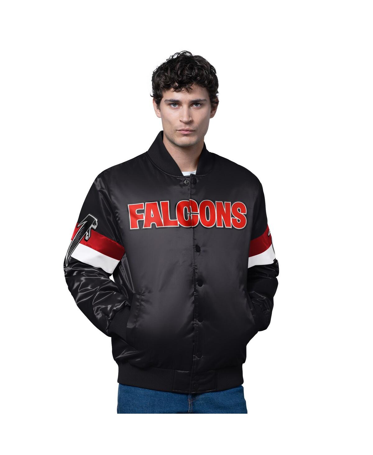Click here for Starter Mens Black Atlanta Falcons Triple Option S... prices
