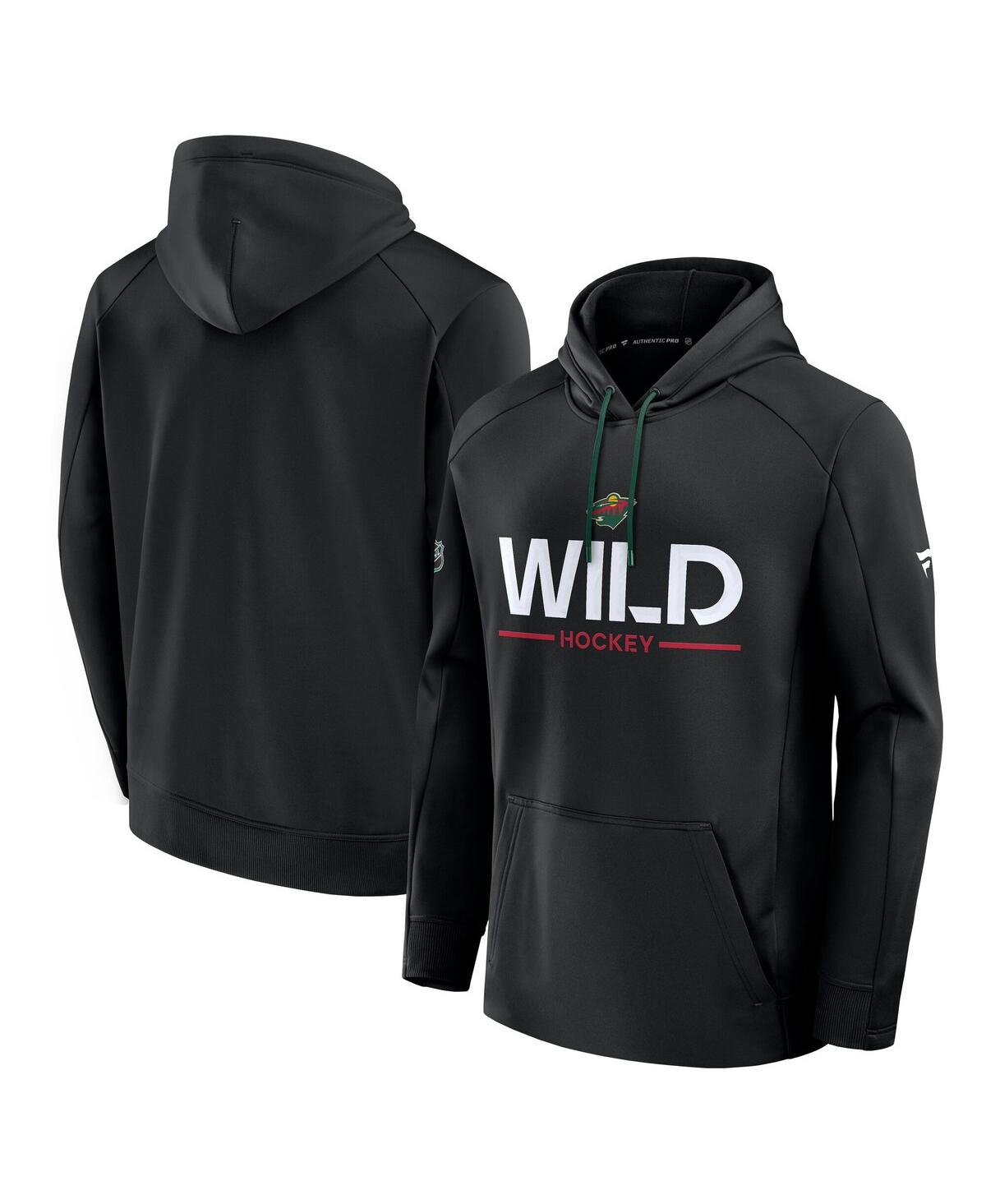 Click here for Fanatics Mens Black Minnesota Wild Authentic Pro R... prices