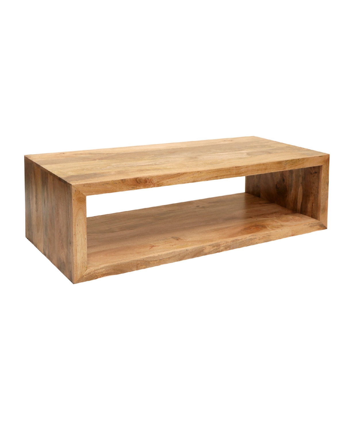 Click here for Benzara Keli 58 Mango Wood Open Cube Coffee Table... prices