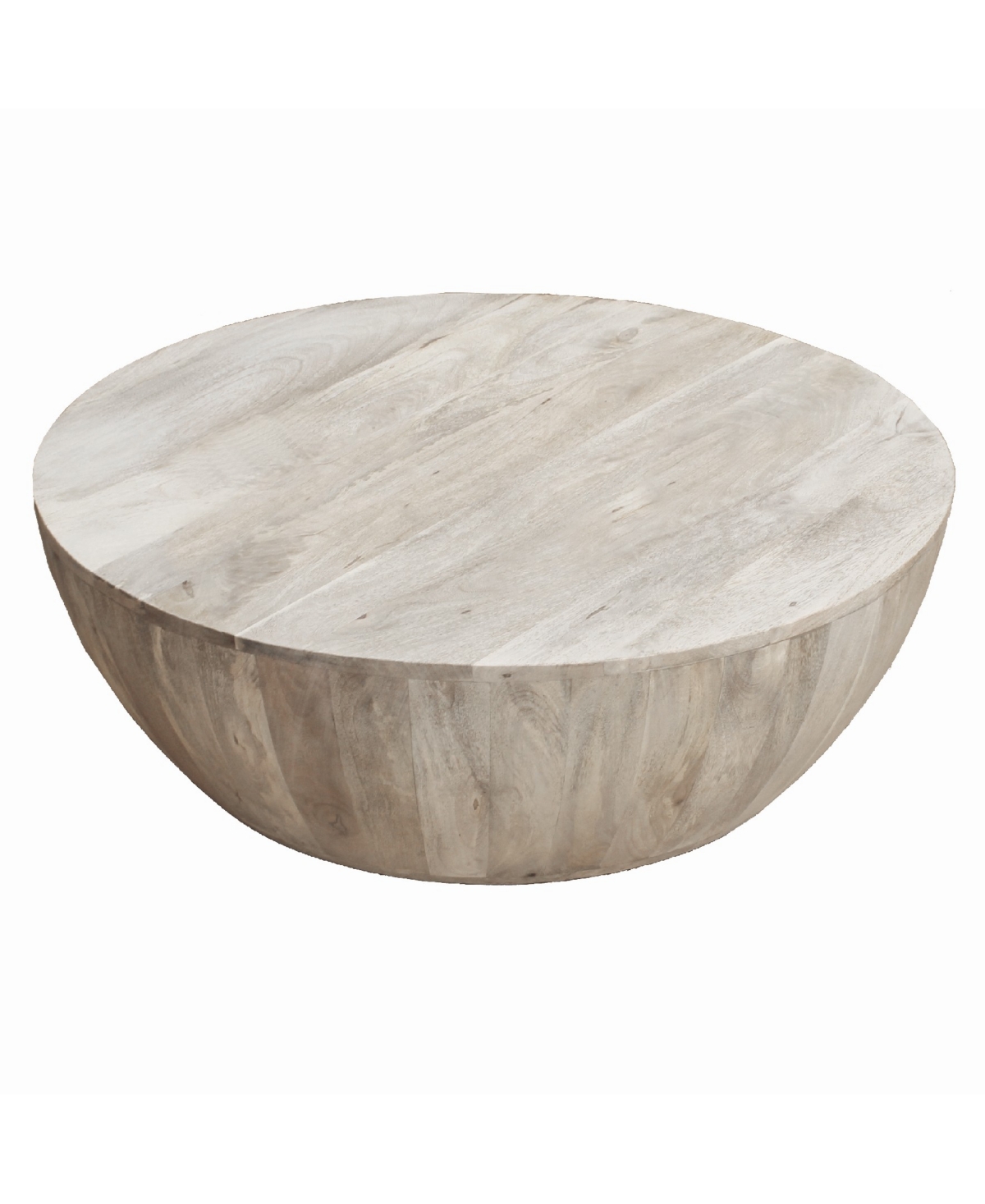 Click here for Benzara Arthur 35.5 Mango Wood Round Coffee Table... prices