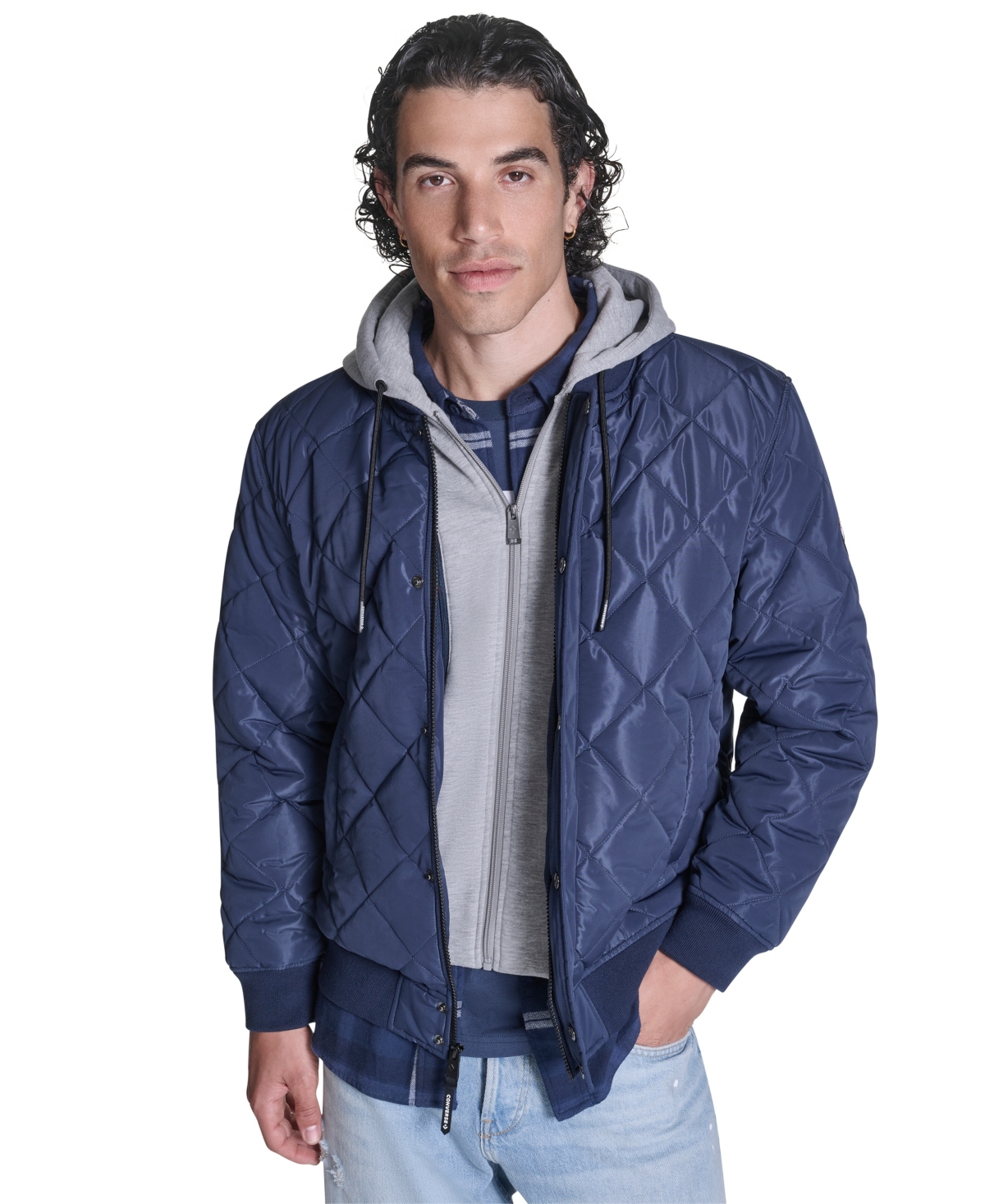 Click here for Converse Mens Diamond Quilted Baseball Bomber Jack... prices