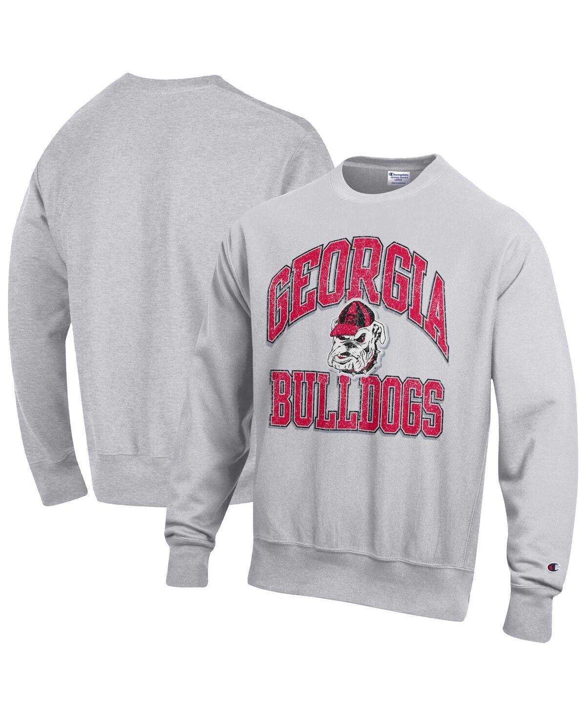 Click here for Champion Mens Gray Georgia Bulldogs Distressed Arc... prices