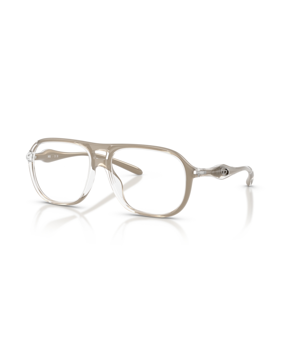 Click here for Diesel Unisex Round Eyeglasses  DL6008U - Crystal... prices
