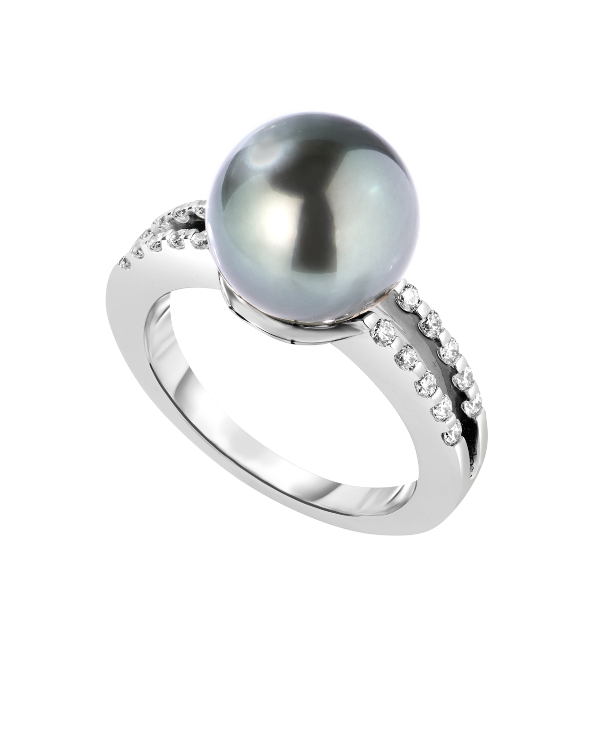 Click here for Macys Tahitian Cultivated Pearl (10mm) and Diamond... prices