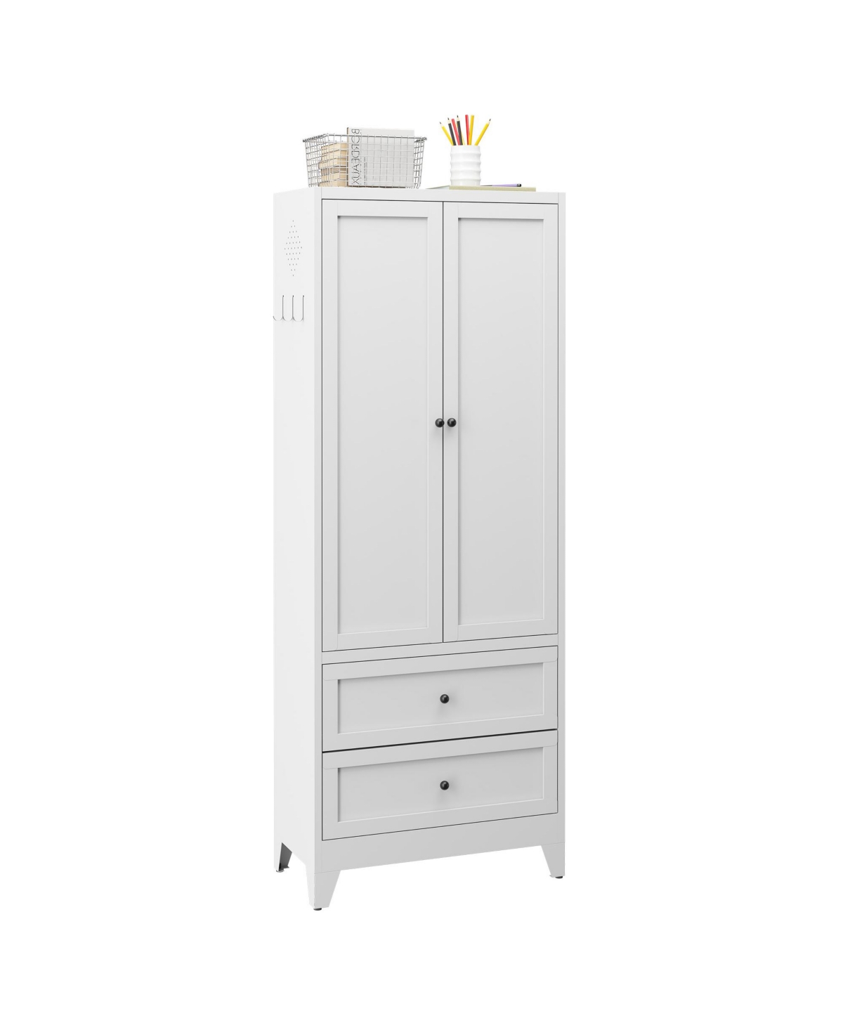 Click here for sumyeg 72" Pantry Cabinet with 2 Drawers  Fre... prices