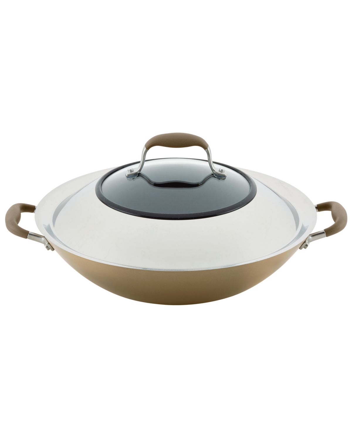 Click here for Anolon Advanced Home Hard-Anodized Nonstick Wok wi... prices
