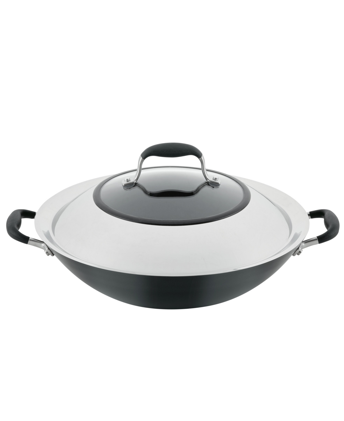 Click here for Anolon Advanced Home Hard-Anodized Nonstick Wok wi... prices