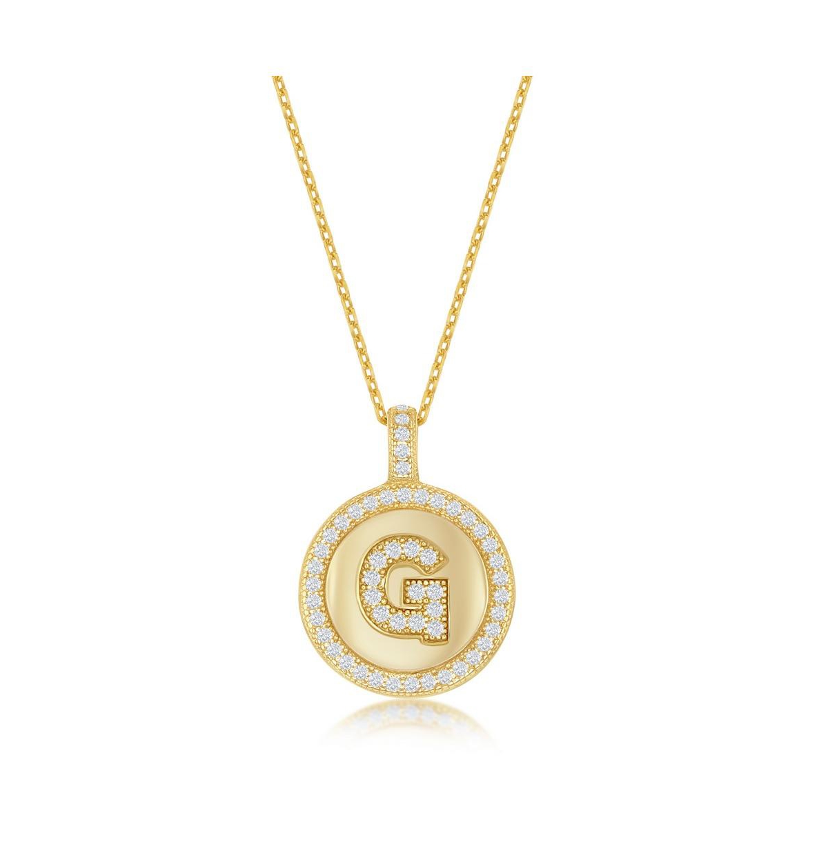 Click here for Simona Sterling Silver  Gold Plated Micro Pave Cz... prices