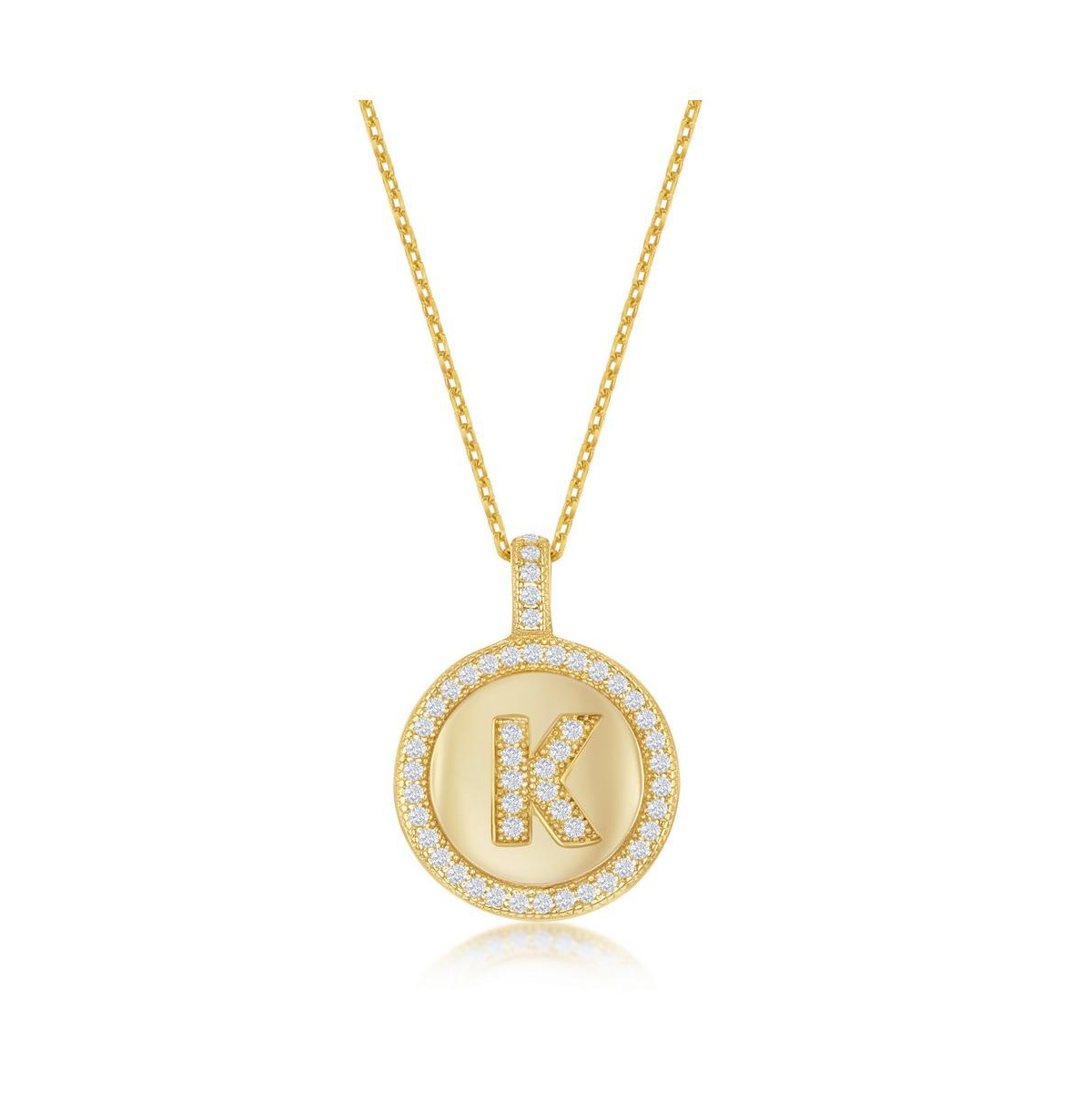 Click here for Simona Sterling Silver  Gold Plated Micro Pave Cz... prices