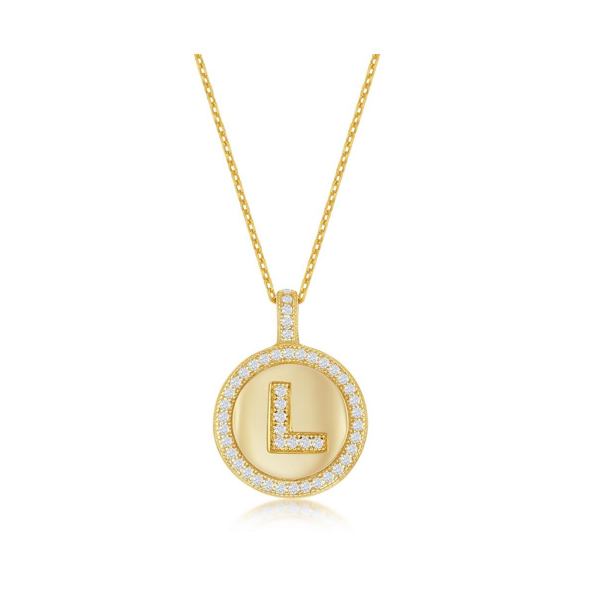 Click here for Simona Sterling Silver  Gold Plated Micro Pave Cz... prices