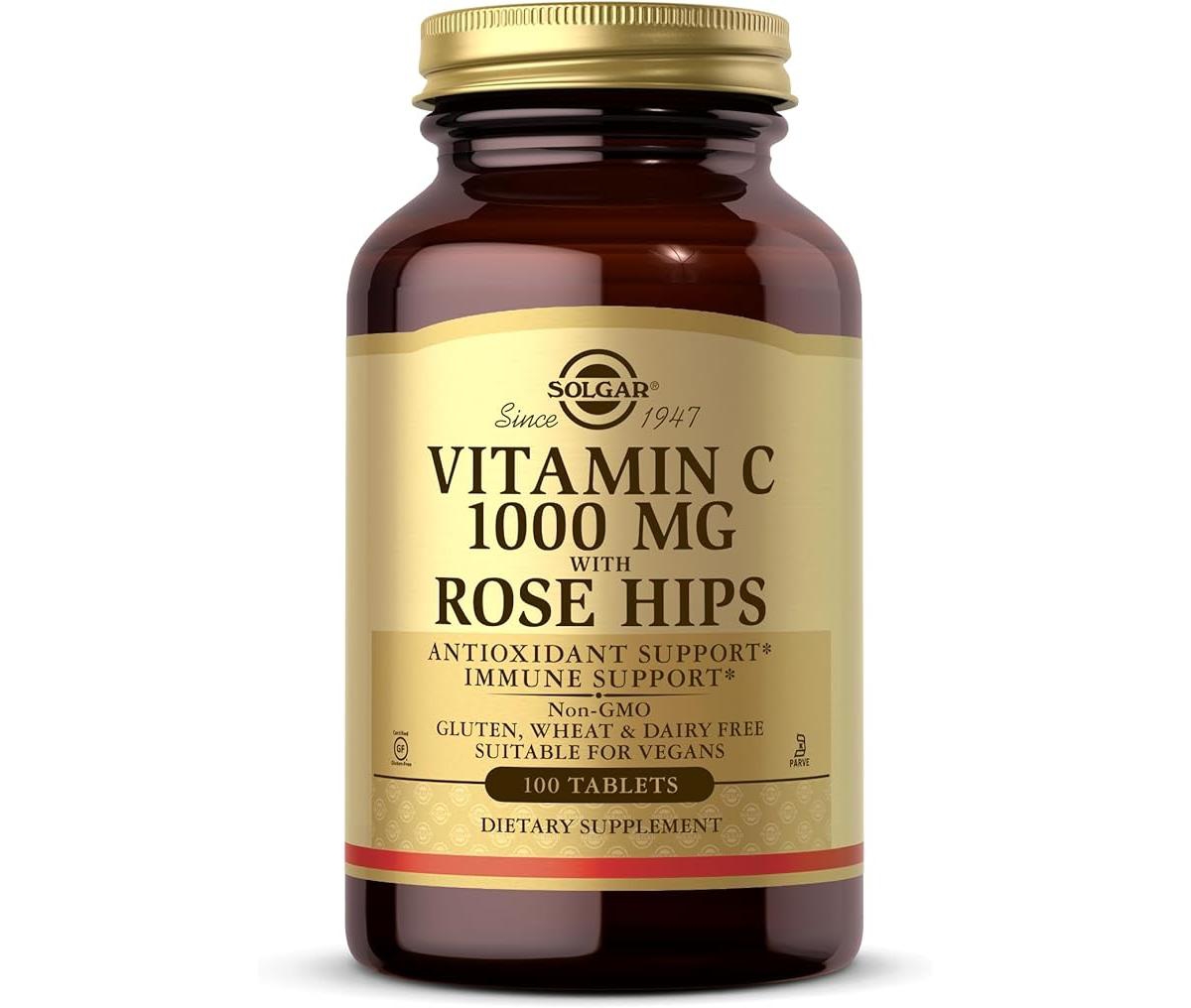 Click here for Solgar Vitamin C with Rose Hips  1000 mg  100 Tabs prices